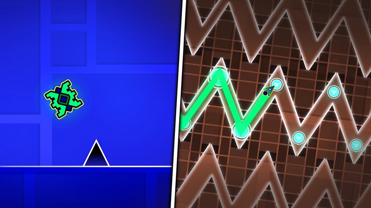 Easy To Impossible Wave Challenge Geometry Dash Youtube