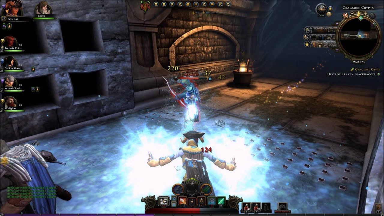 Neverwinter Control Wizard Gameplay Youtube