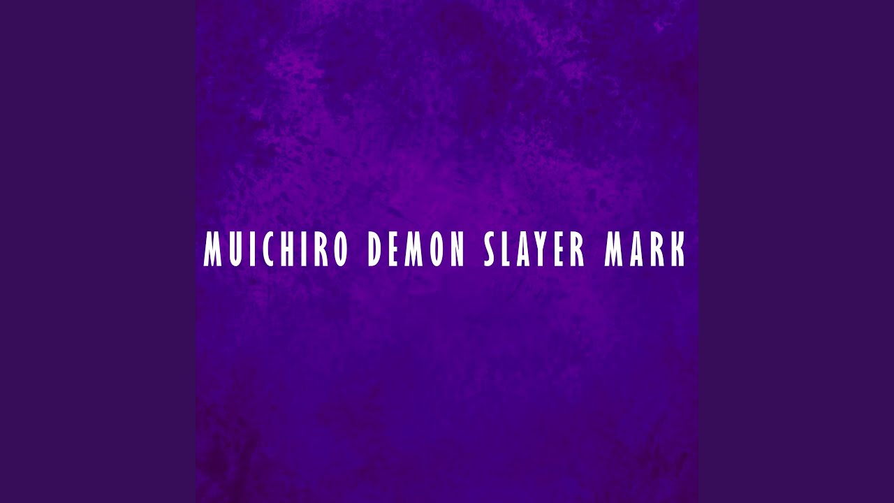 Muichiro Demon Slayer Mark Demon Slayer Season 3 Swordsmith Village