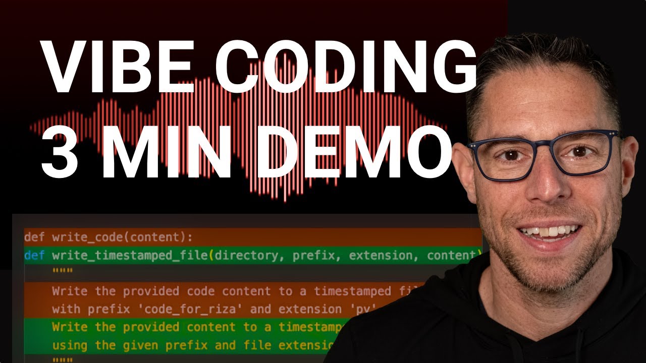 Vibe Coding 3 Min Demo Cursor O3 Mini Superwhisper Youtube