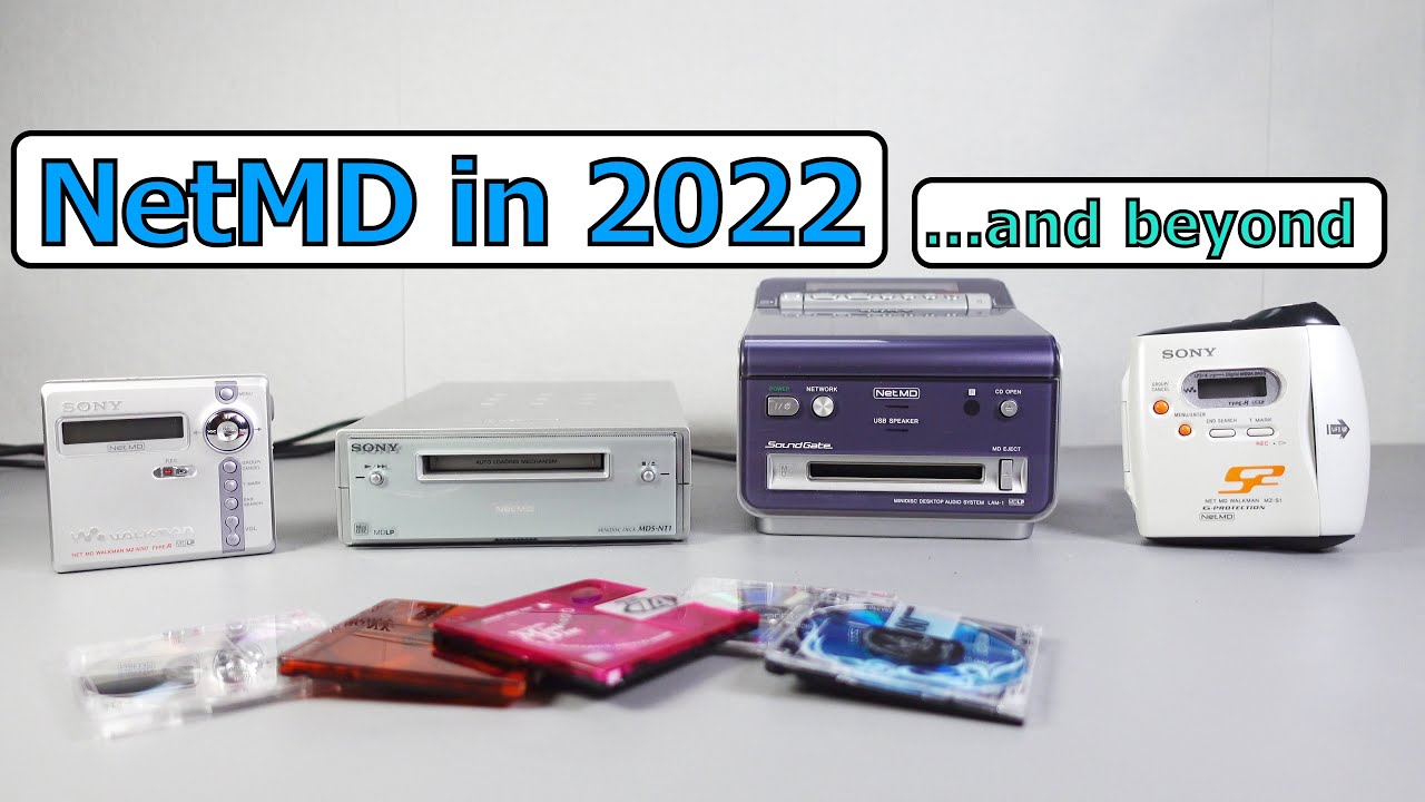 Netmd Minidisc Into 2022 And Beyond Youtube