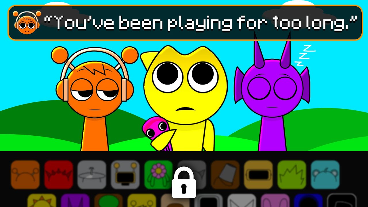 We Played Sprunki For 24 Hours Youtube