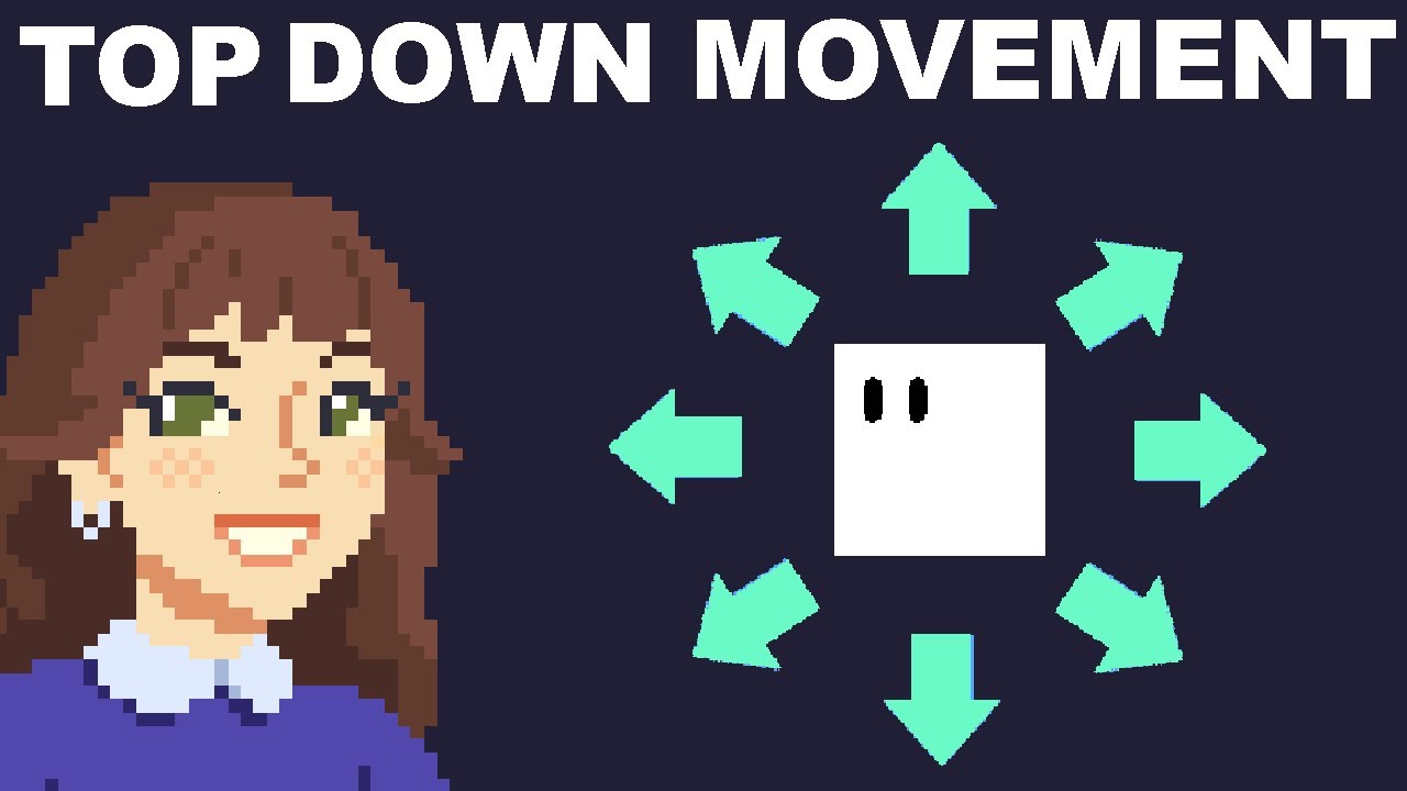 Quick And Easy Top Down Movement Unity 2d Youtube