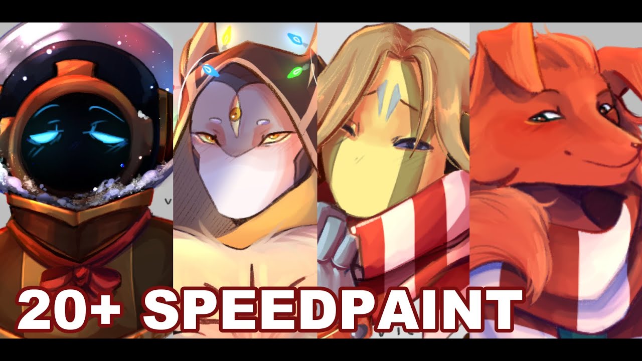 Christmas Gifts Speedpaint Csp Youtube