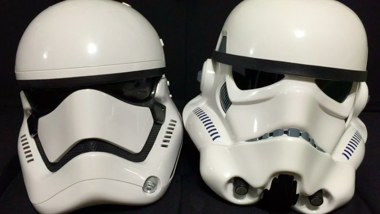 Stormtrooper Helmet Comparison First Order Vs Imperial Anovos Vs Efx