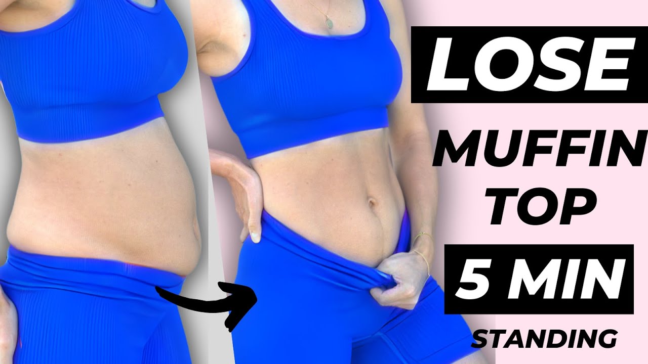 5 Min Quick Muffin Top Workout Youtube