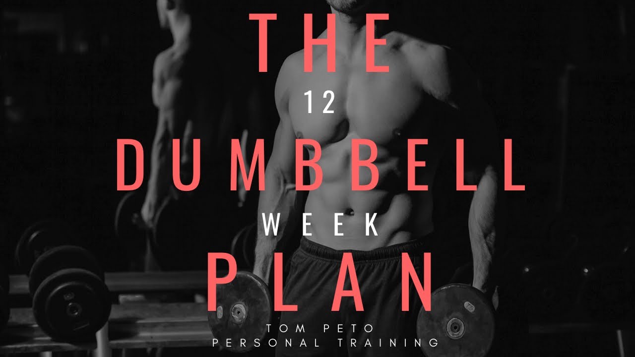 12 Week Dumbbell Plan E Book Workout Program Youtube