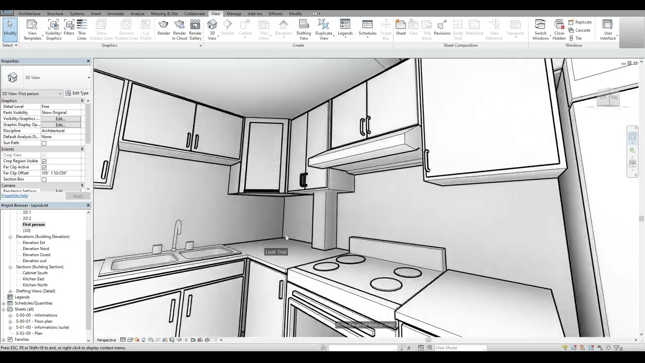 Revit 3d Walkthrough Youtube