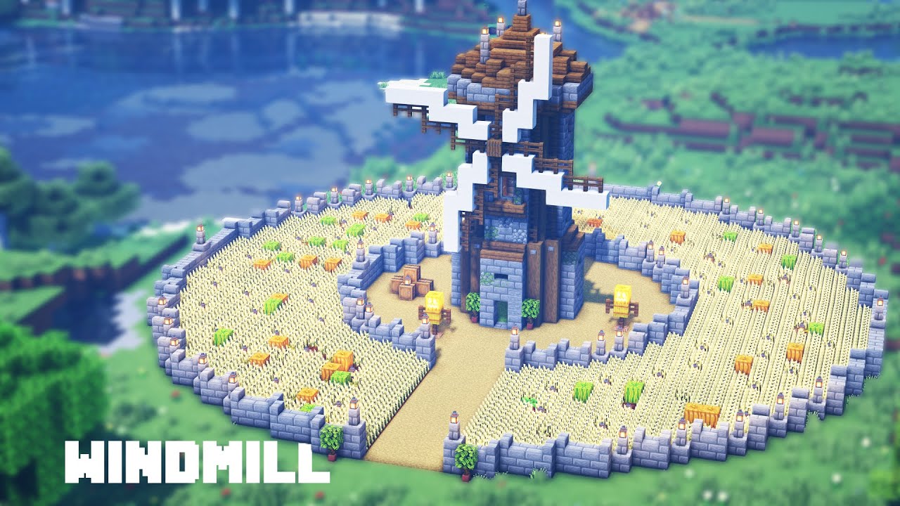 Minecraft Modern Windmill
