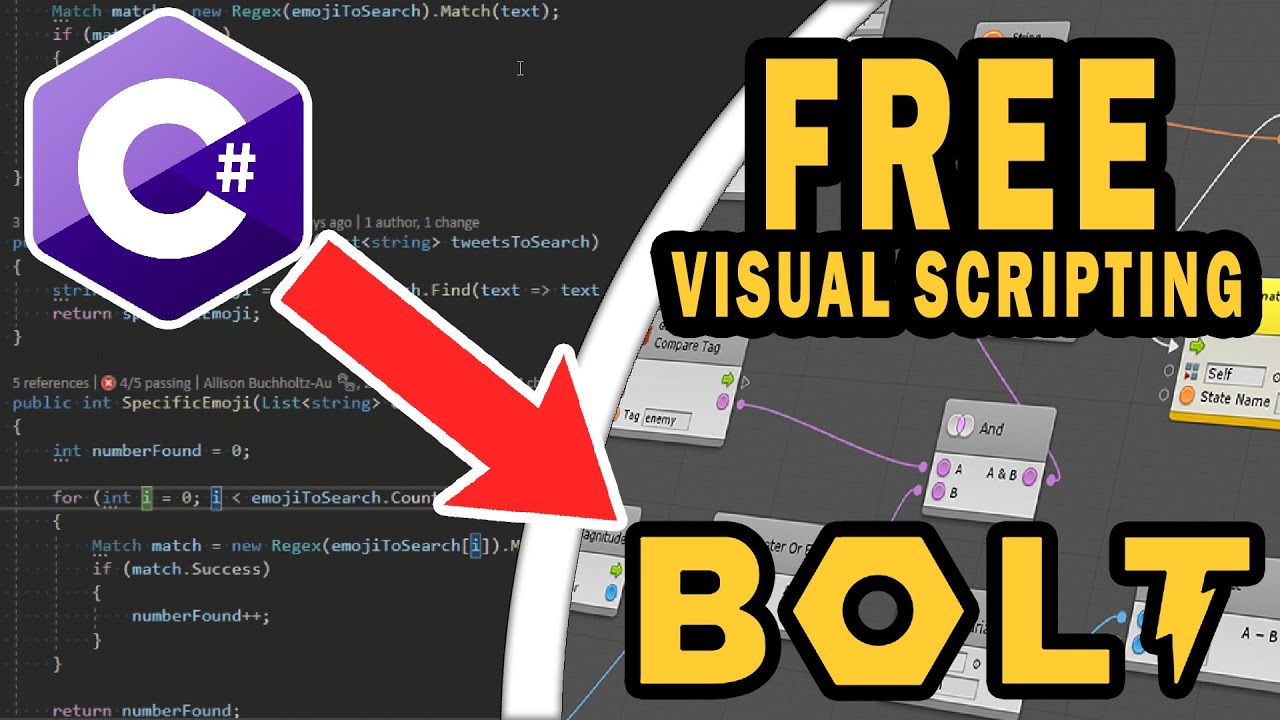 Visual Scripting In Unity For Free Using Bolt Youtube