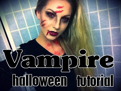 Vampire Halloween Tutorial 笙 Youtube