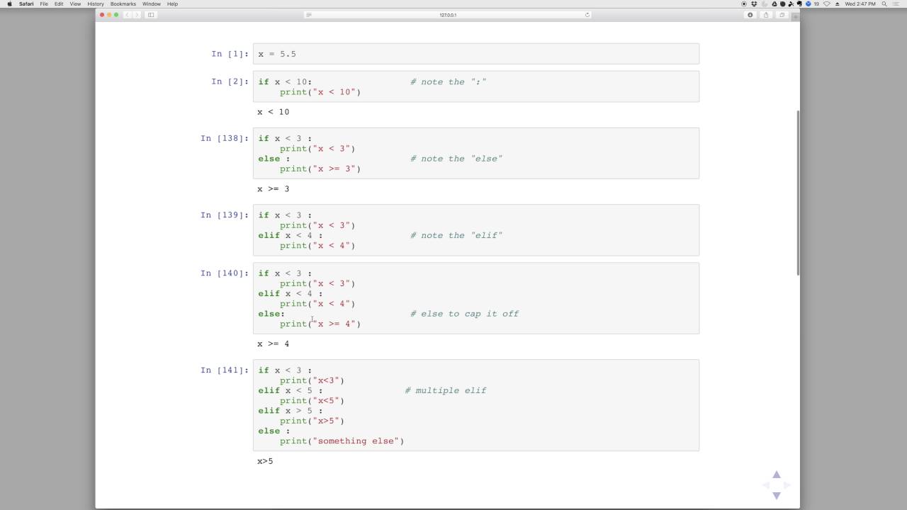 Python Conditional Statements Youtube