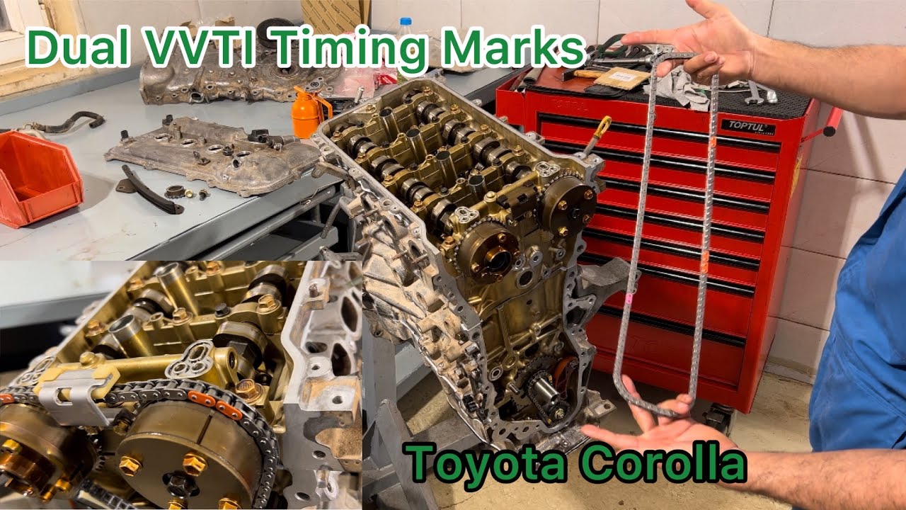 Toyota Corolla Engine Timing Marks Youtube