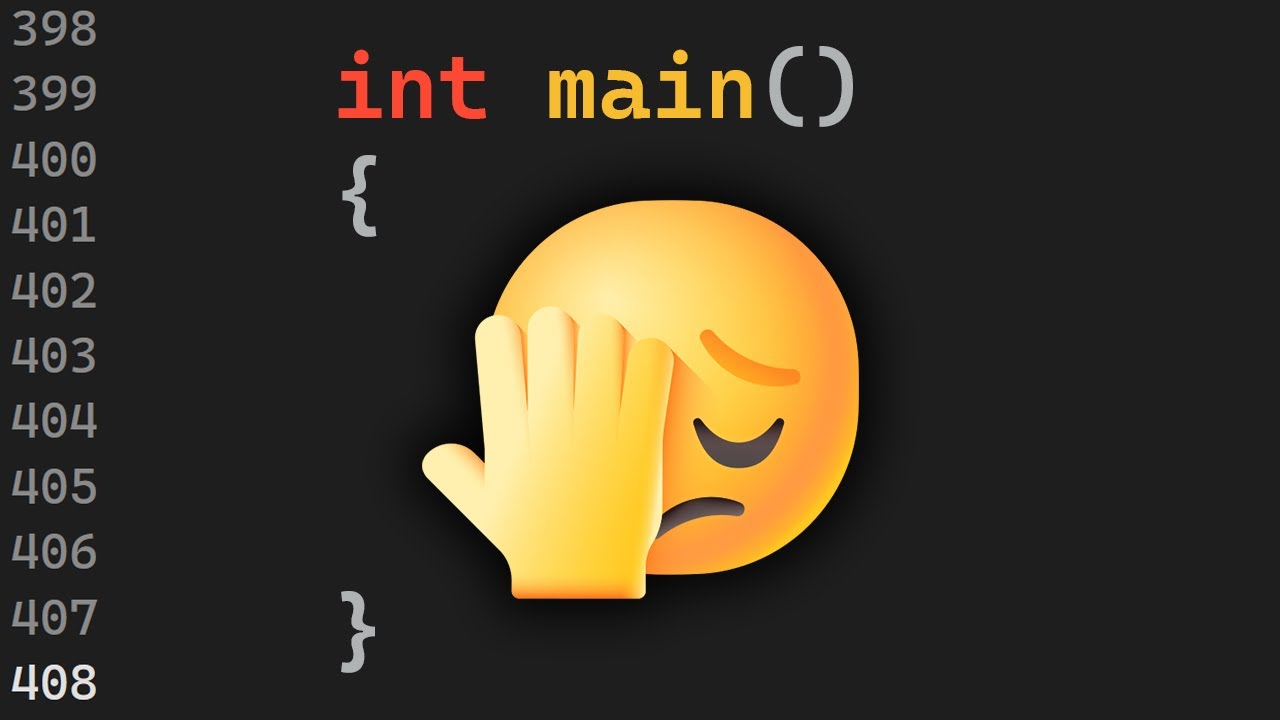 I Rewrote This Entire Main File Code Review Youtube
