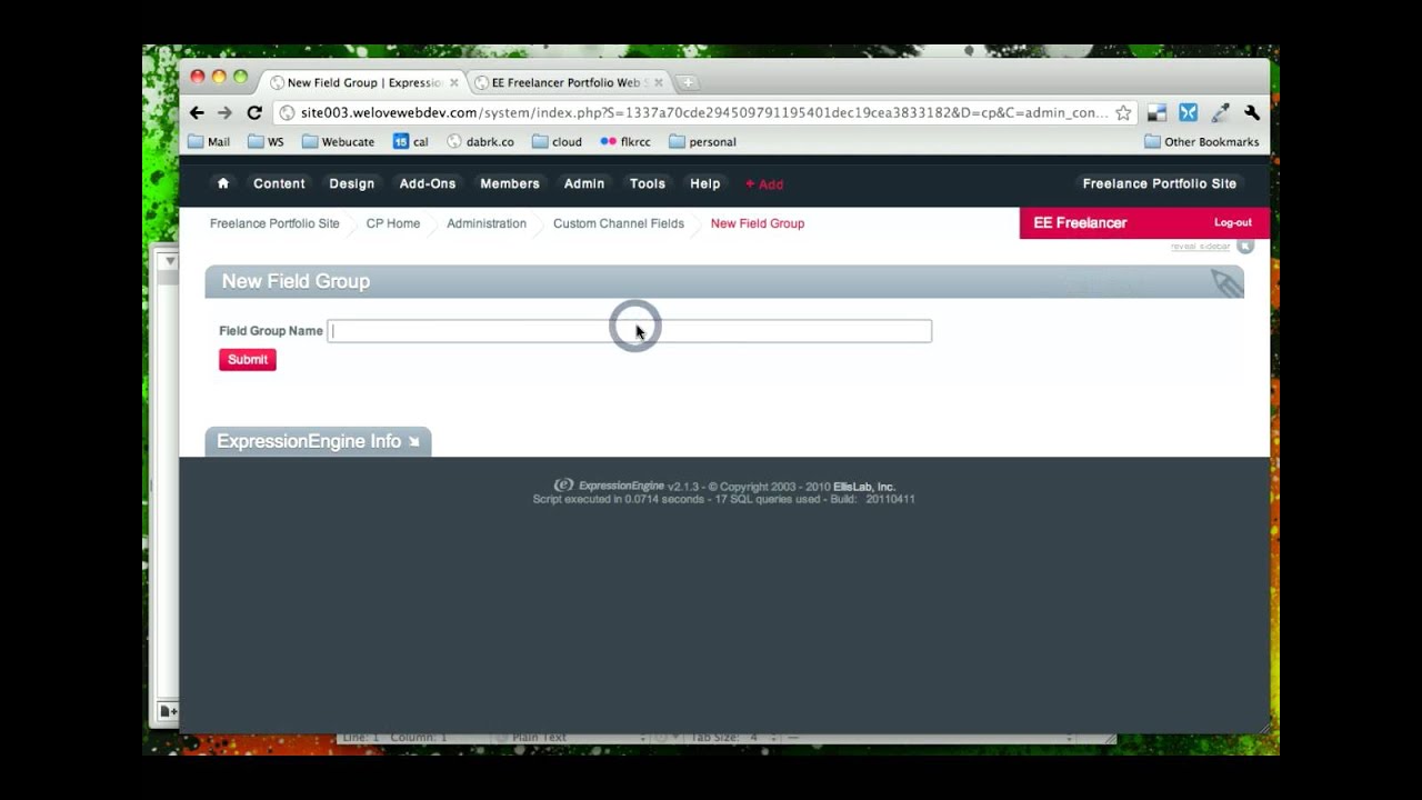 Channels And Custom Fields In Expressionengine 16 25 Dabrook Ee