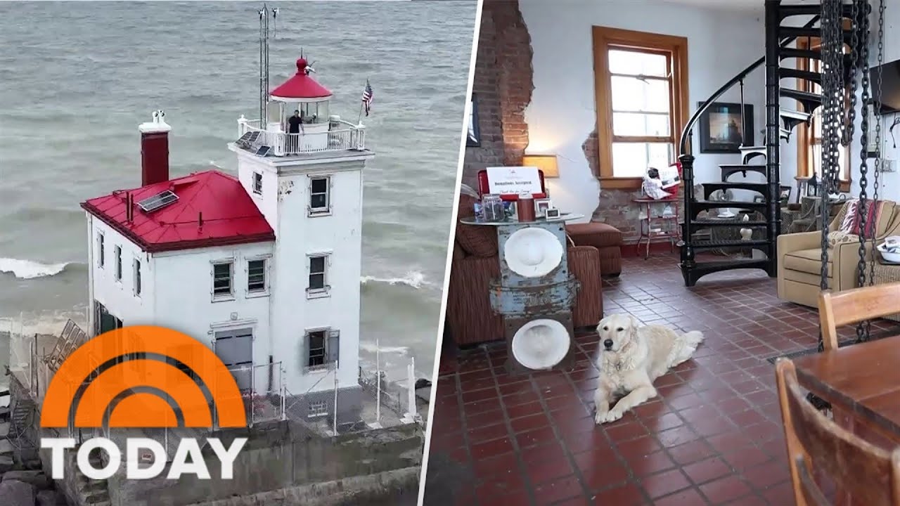 Firsthand Look At What It S Like To Live In A Lighthouse Youtube