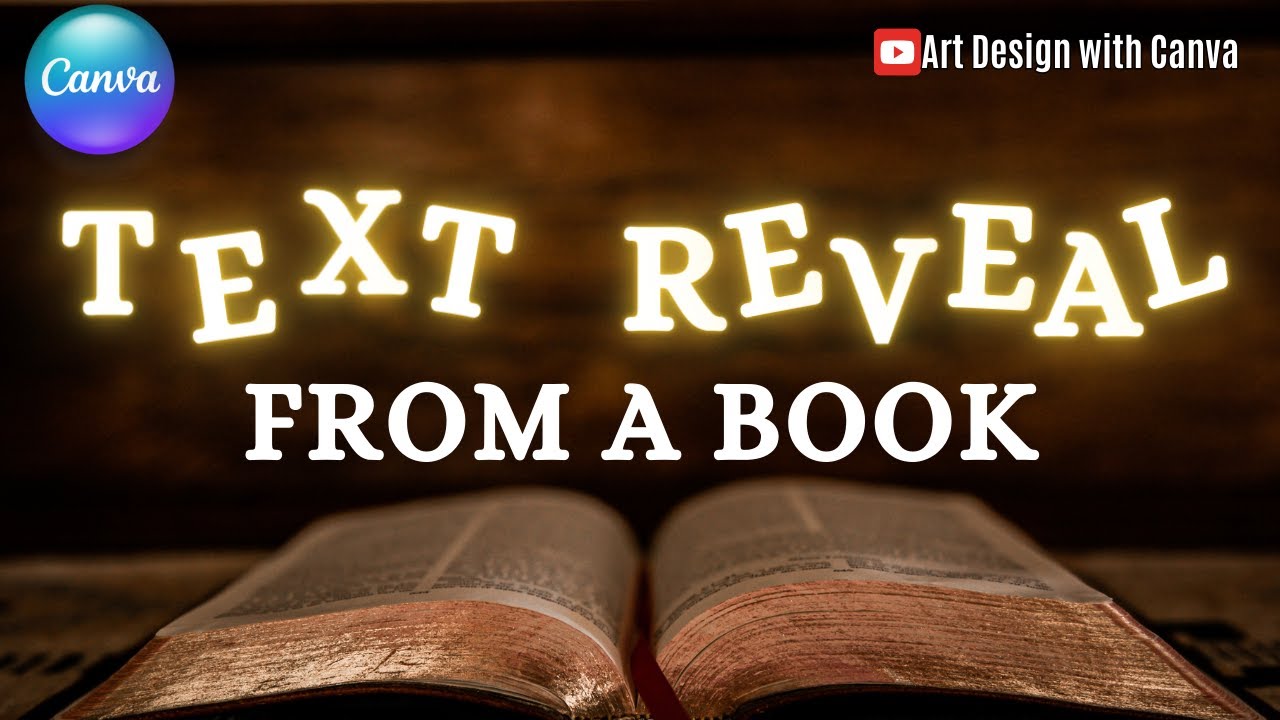Text Reveal Animation Canva Tutorial Kinetic Typography Youtube