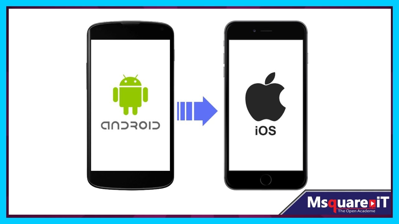 How To Transfer Data Android To Iphone Youtube