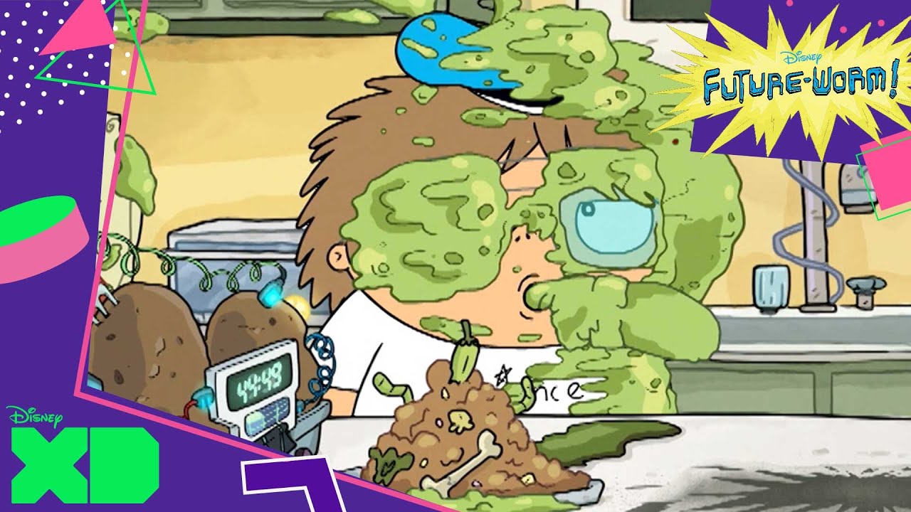 Future Worm Disaster Dinner Official Disney Xd Uk Youtube