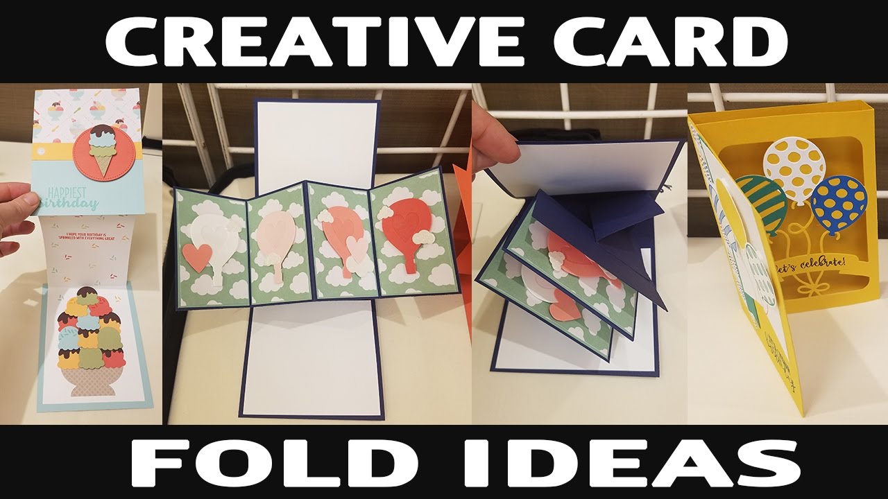 Creative Card Folding Ideas Card Template