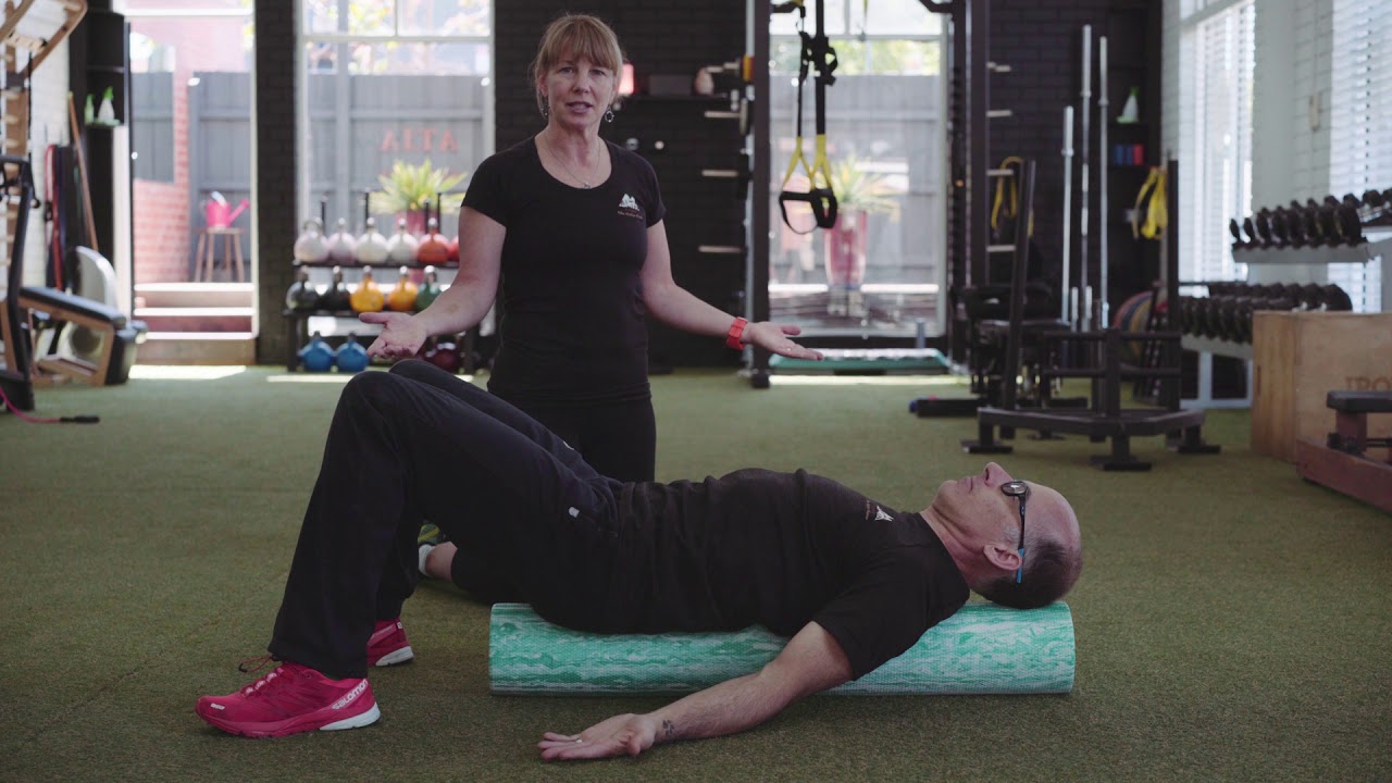 Foam Roll Chest Stretch At Lilian Knopwood Blog