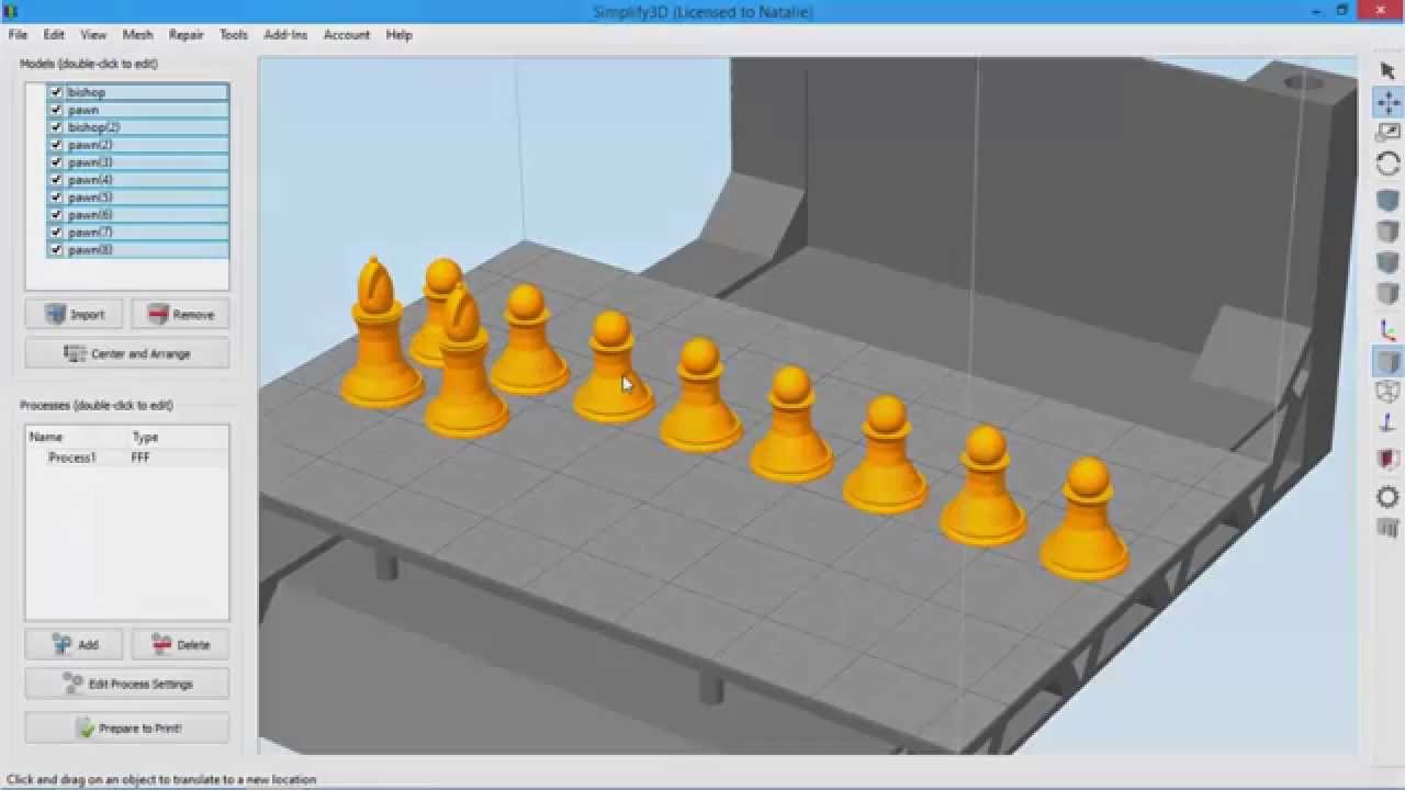 Using The Interface Simplify3d Youtube