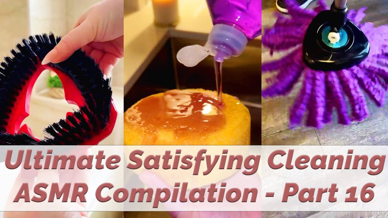 Ultimate Satisfying Cleaning Asmr Compilation Part 16 Youtube