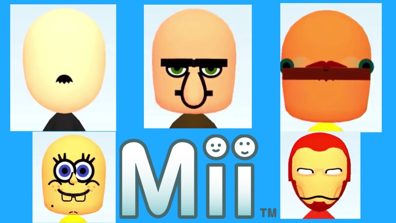 Top 5 Best Miis In Mii Maker Youtube