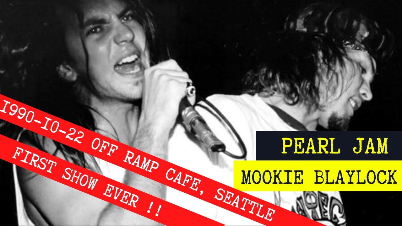 Mookie Blaylock 1990 10 22 Off Ramp Cafe Seattle Wa First Pearl Jam