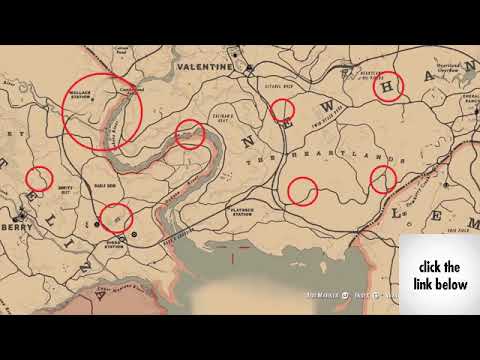 Red Dead Redemption 2 Explorer Challenges Guide Treasure Maps Youtube