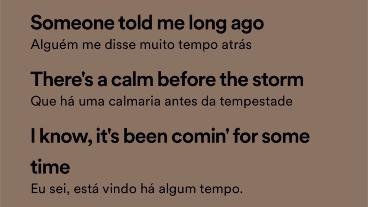 Have You Ever Seen Tradução Fdplearn