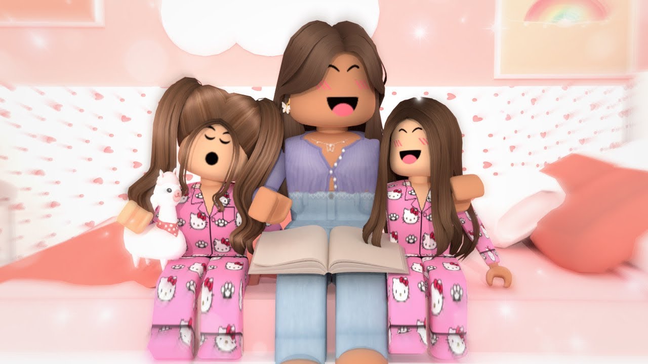 Family Evening Routine Voice Over Blossom Family Ep 2 Bloxburg