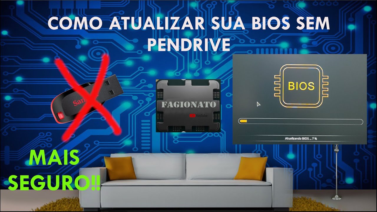 Como Atualizar A Bios Sem Pendrive Youtube