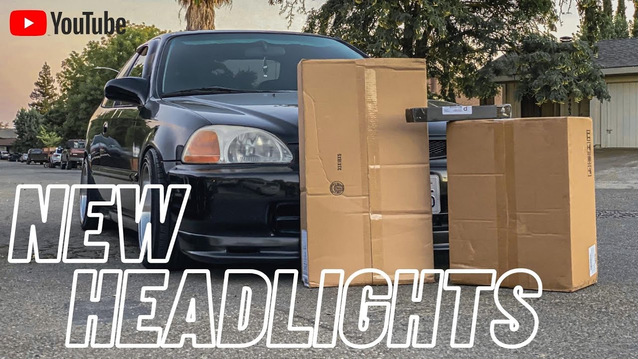 Installing 60 Civic Headlights Youtube