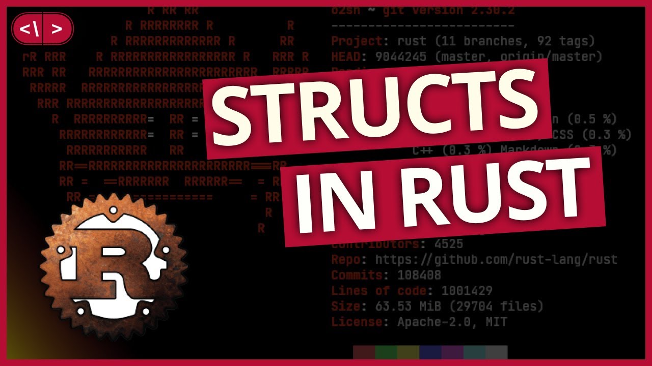 Using Structs In Rust Youtube