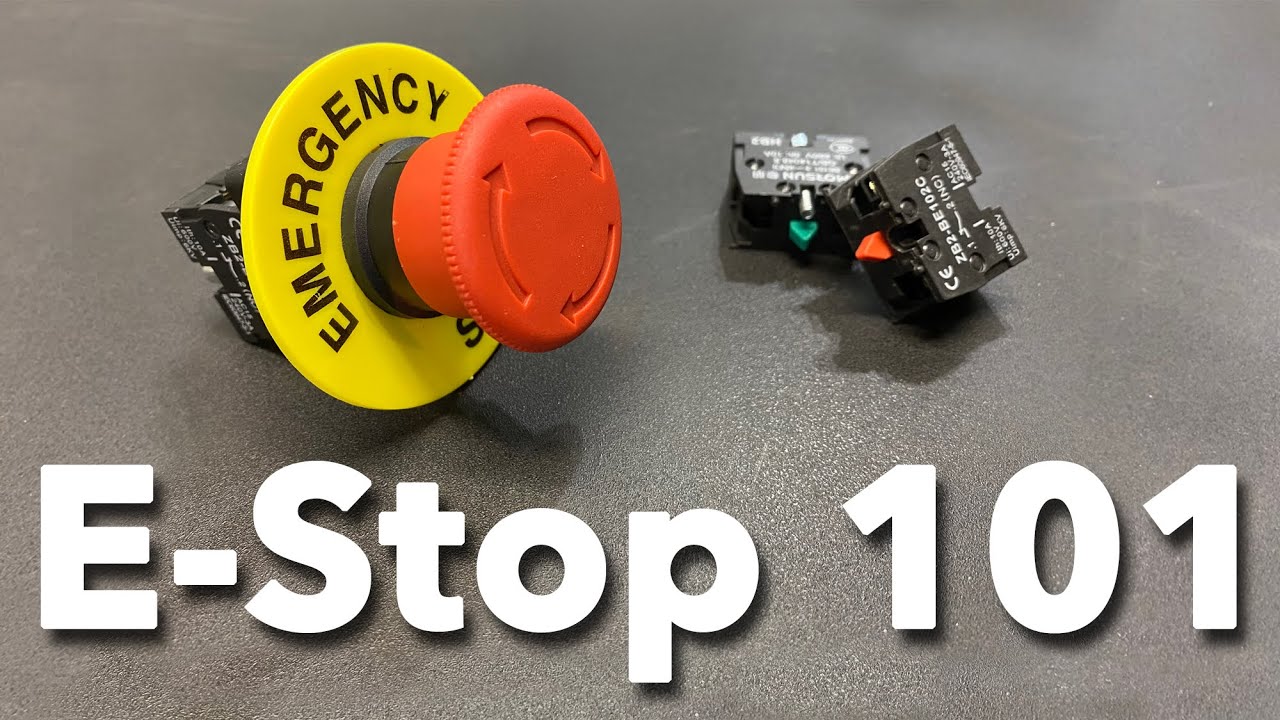 Configuring An Emergency Stop Switch For Your Diy Project Youtube
