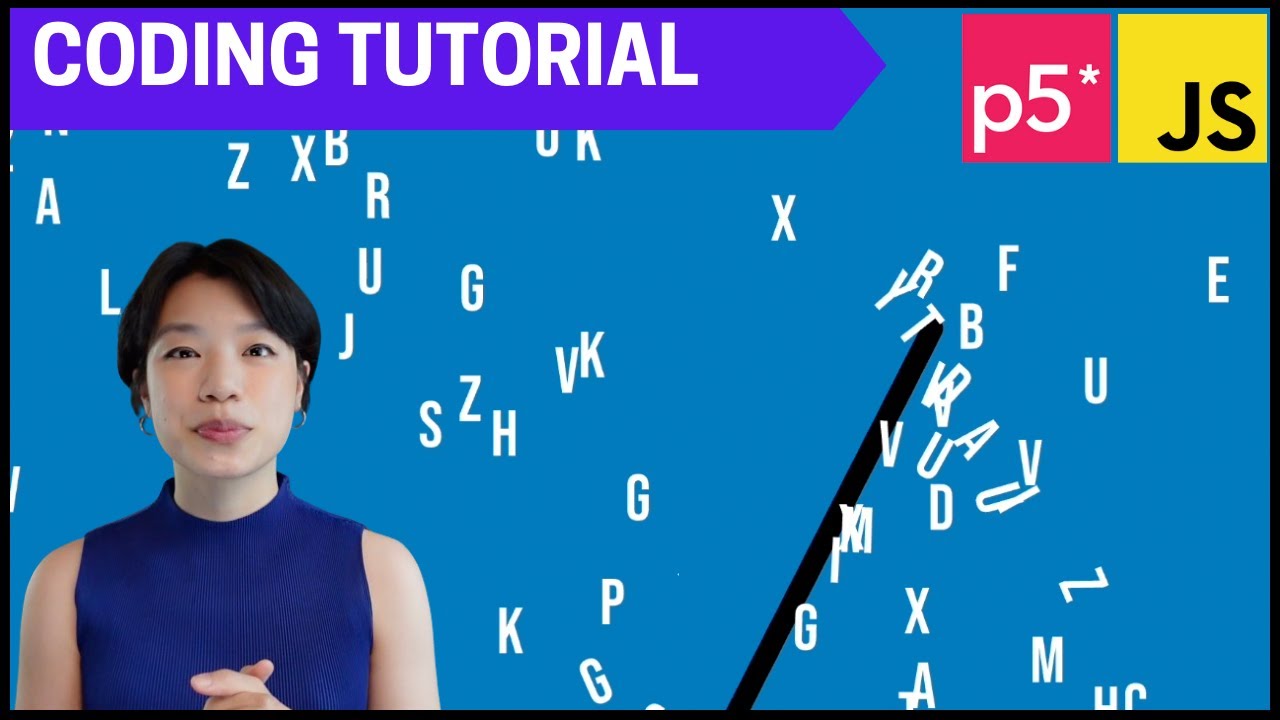 P5 Js Coding Tutorial Wiper Typography Youtube