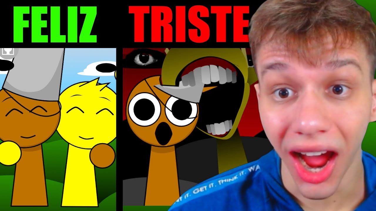 A História Secreta Do Sprunki Youtube