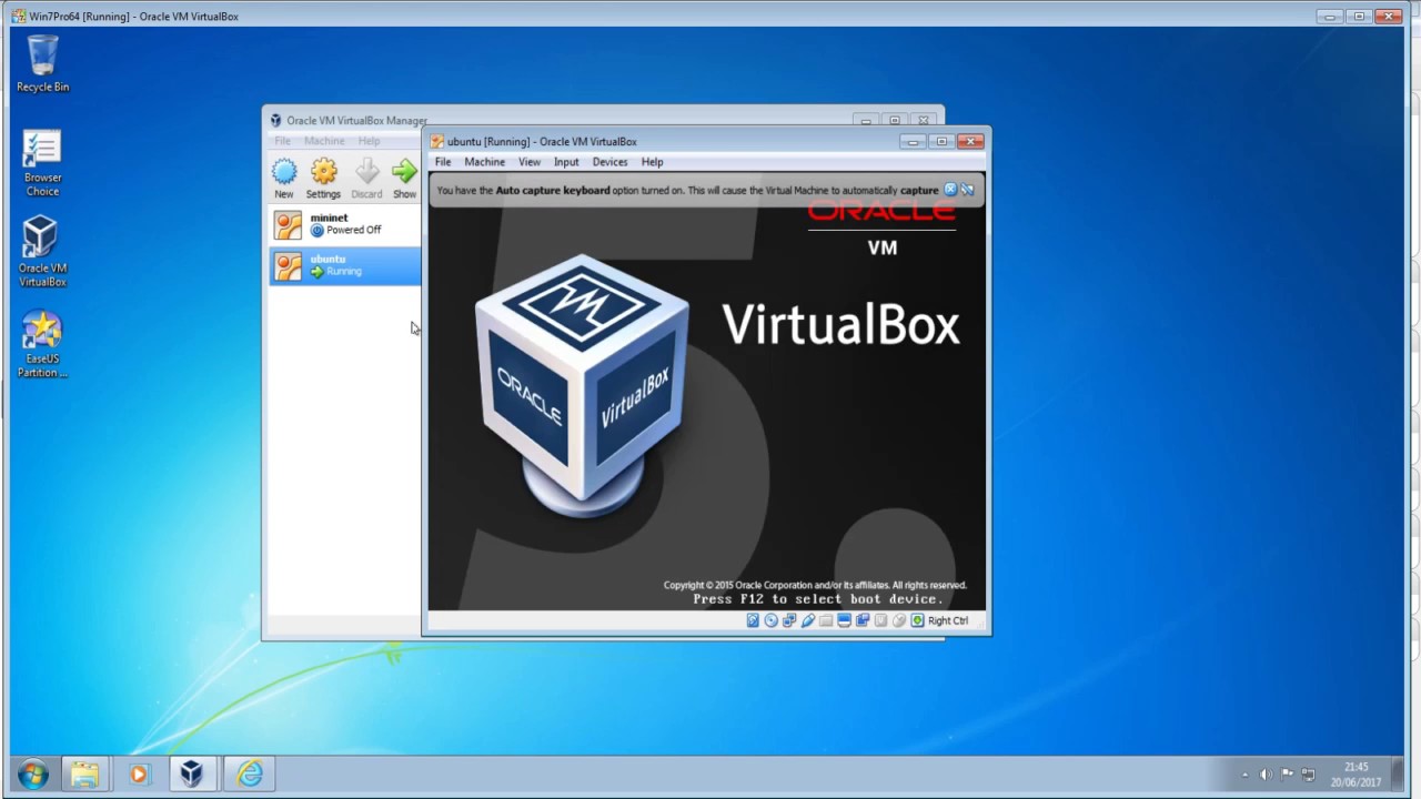 Virtualbox Vms