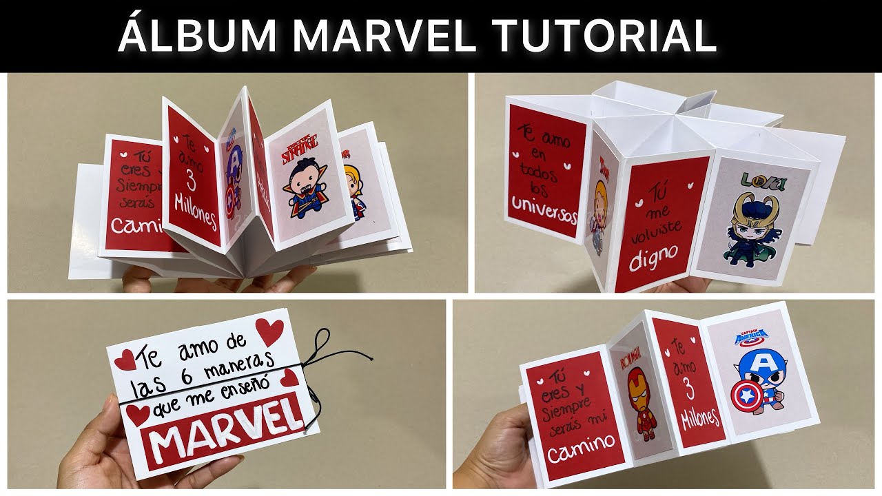 álbum Marvel Expandible Te Amo De Las 6 Maneras Que Marvel Me Enseñó