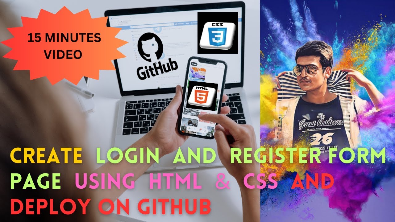 Login Sign In Register Sign Up Form Page Using Html And Css