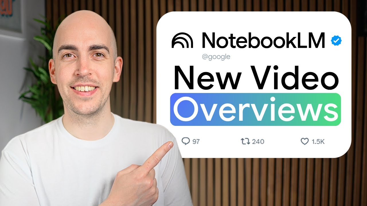 How To Create Video Overviews More New Features In Notebooklm Youtube