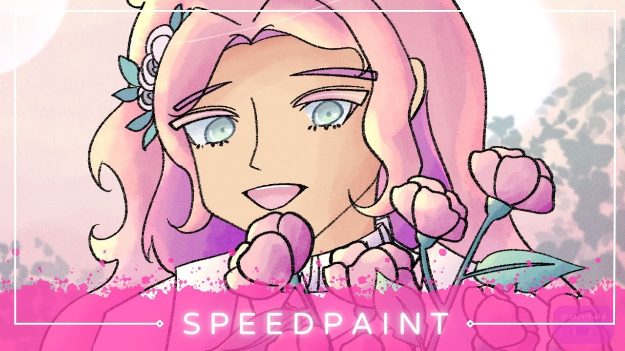 Speedpaint в Pastel Flower Girl рџњёрџњ Youtube