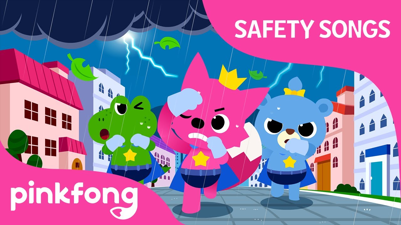 Natural Disaster Safety Song Pinkfong Safety Rangers Pinkfong Songs