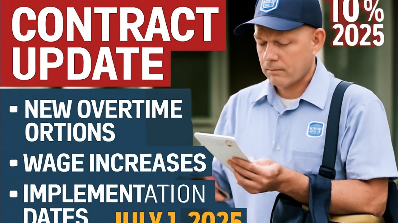 Nalc Contract Update What You Need To Know Youtube