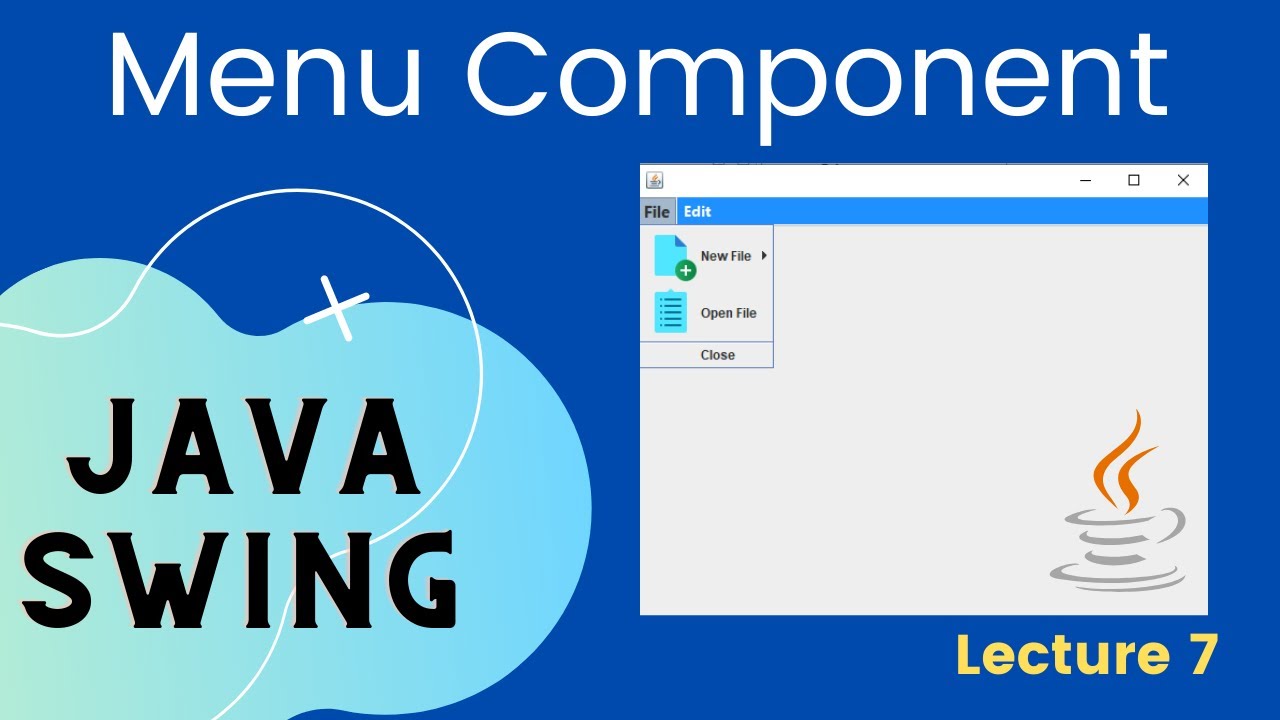 Java Swing Menu Components In Detail Jmenubar Jmenu Jmenuitem