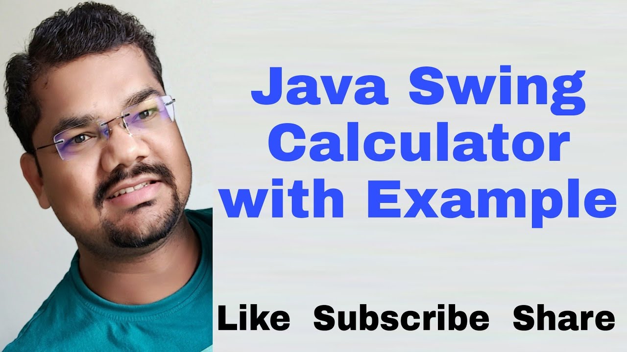Java Swing Calculator Program Java Swing Calculator Code Example