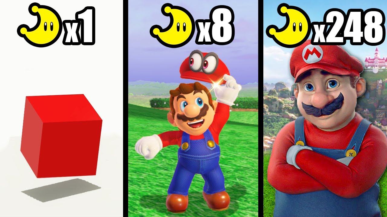 Mario Odyssey But Moons More Realistic Youtube