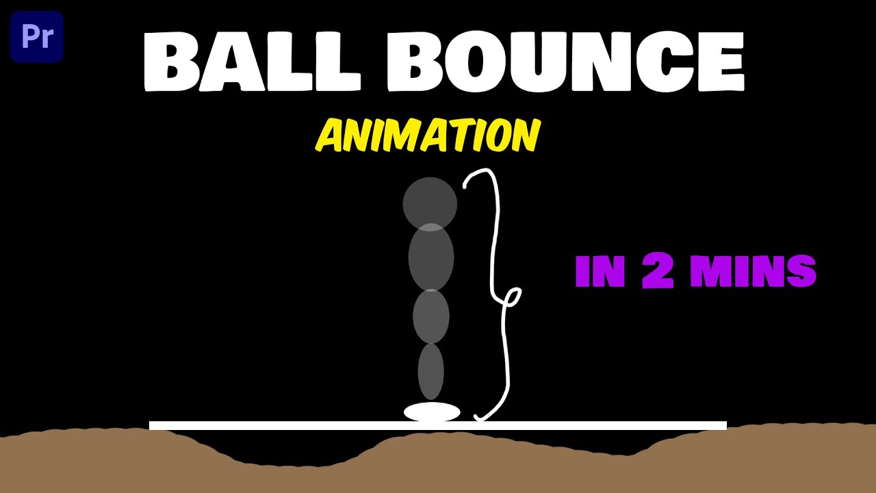 Premiere Pro Ball Bounce Animation Motion Graphics Youtube