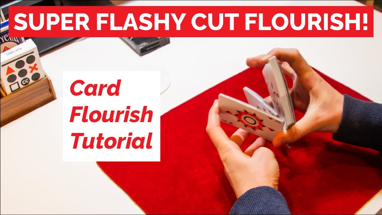 Learn This Flashy Cut Flourish In 3 Minutes Easy Card Flourish